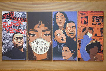 Black Lives Matter mural unveiled - SUNY Cortland