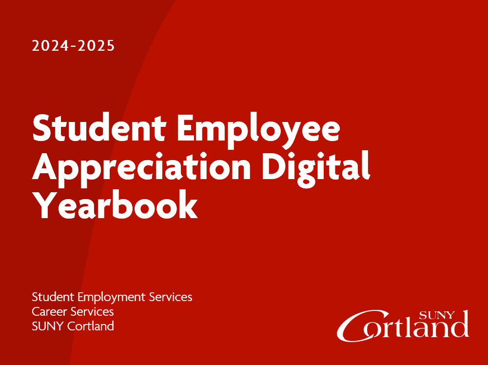 Student Employment - SUNY Cortland