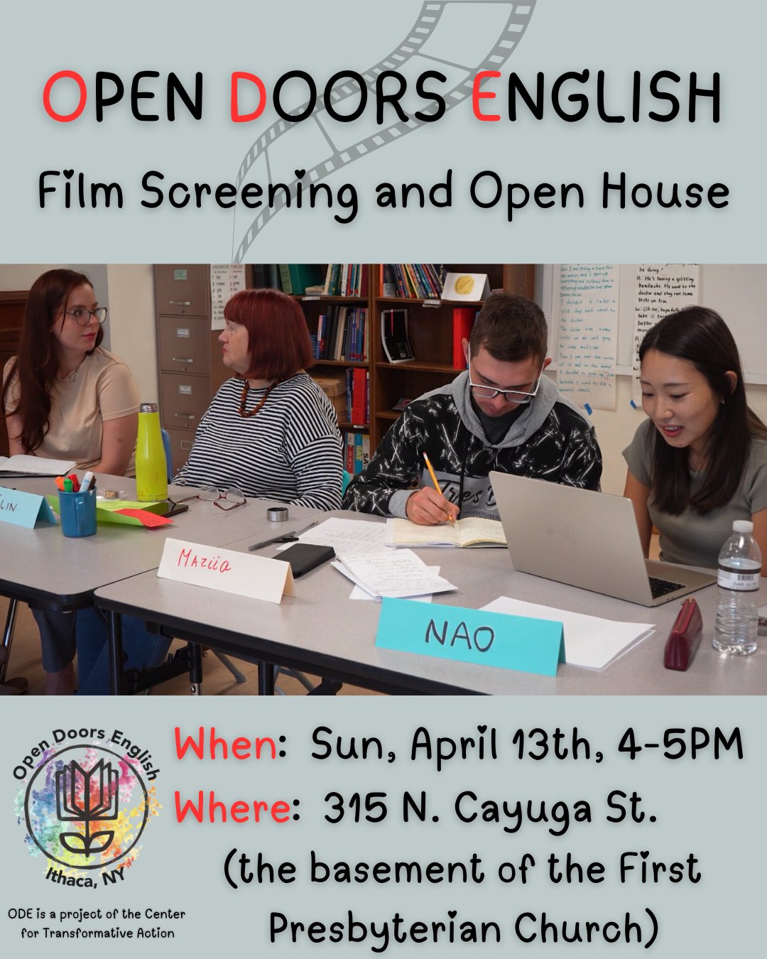 Open Doors English Film Screening - SUNY Cortland
