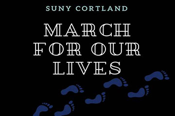 Students Plan March Against Gun Violence - SUNY Cortland