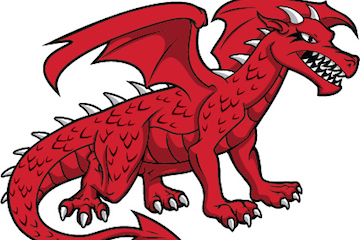 New Red Dragon illustrations and secondary marks available - SUNY Cortland